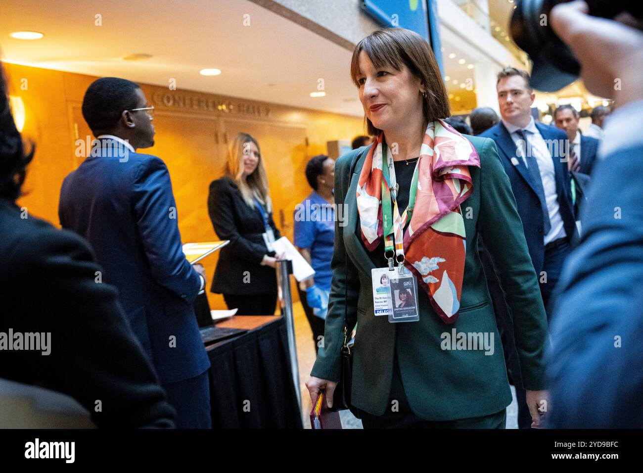 Washington, USA. 25th Oct, 2024. U.K. Chancellor of the Exchequer ...