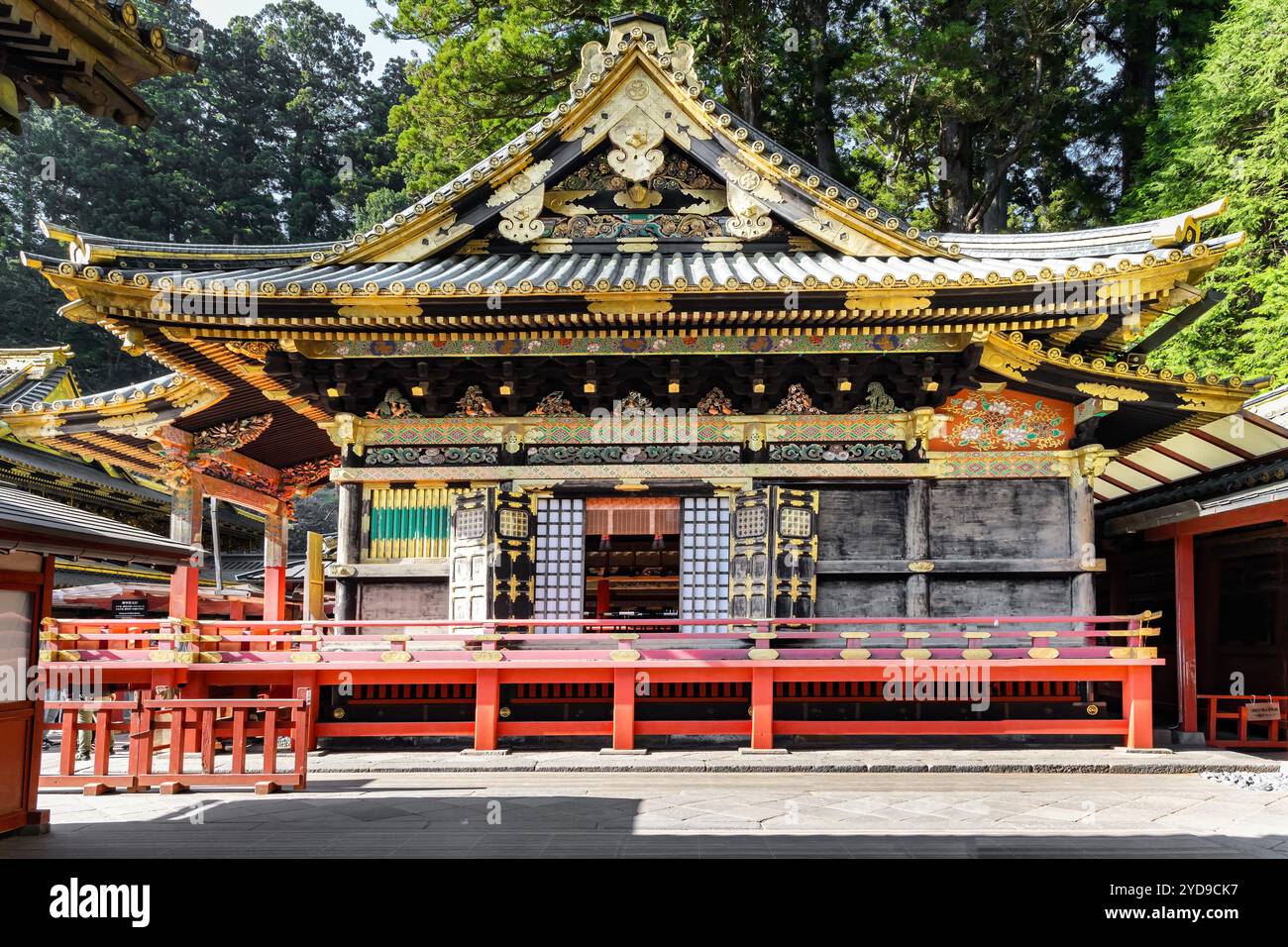 Japan.The temple and shrine of Nikko Tosho-gu is dedicated to the ...