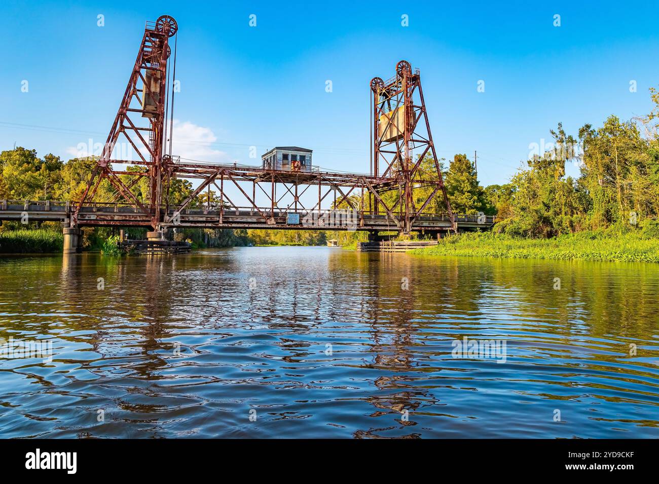 Old Bridge. Swamps Stock Photo - Alamy