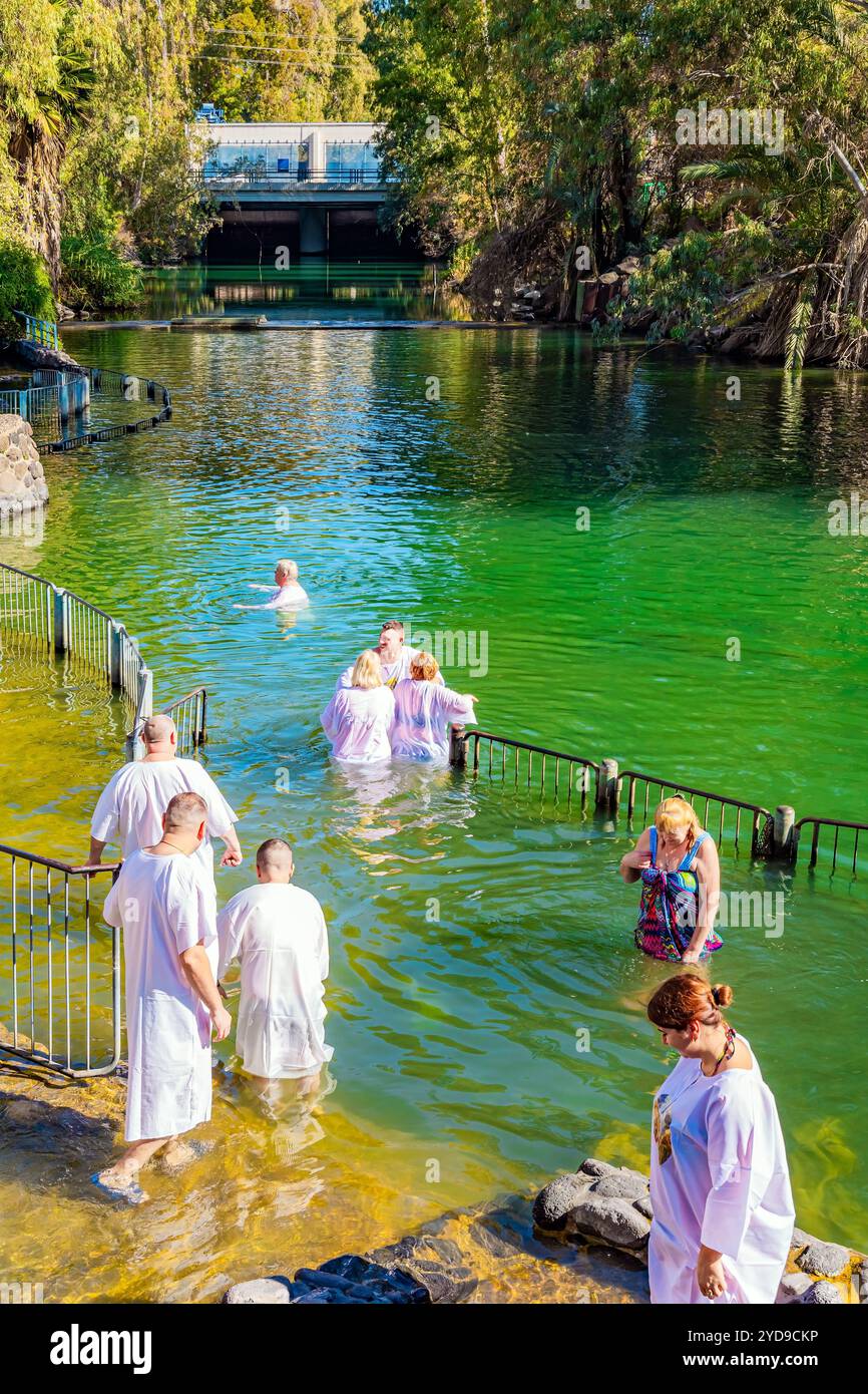 Baptism site place jesus hi-res stock photography and images - Alamy