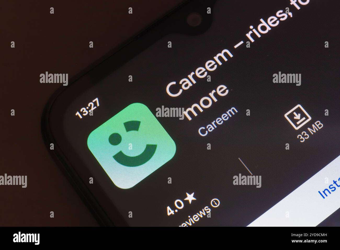 October 25, 2024, Brazil. In this photo illustration, the Careem app ...