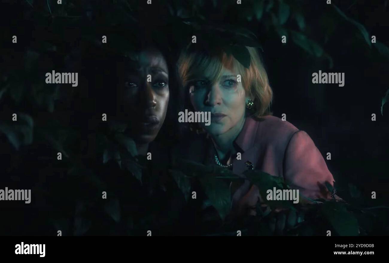 RUMOURS - FILM STILLS. 2024 . Hungary/Canada. Cate Blanchett and Nikki ...