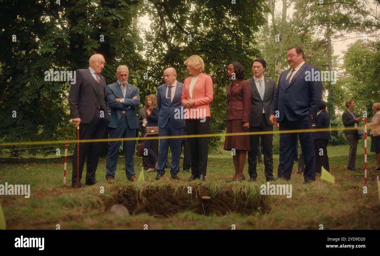 RUMOURS - FILM STILLS. 2024 . Hungary/Canada. Rumours - (c)DCM/Bleecker ...