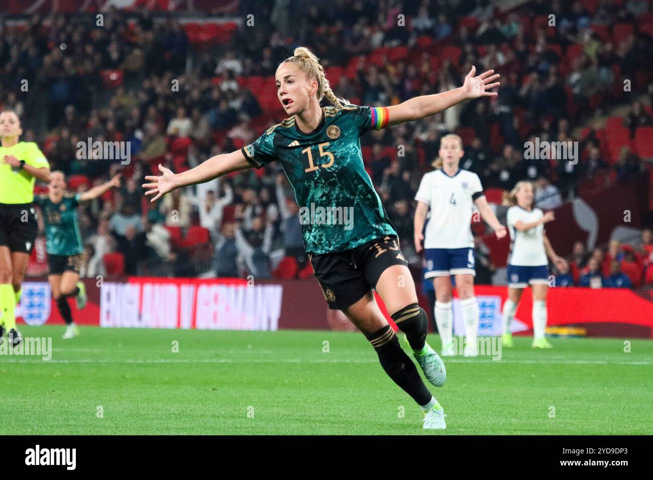 London, England 25. Oktober 2024: Testspiel Fußball-Frauen ...