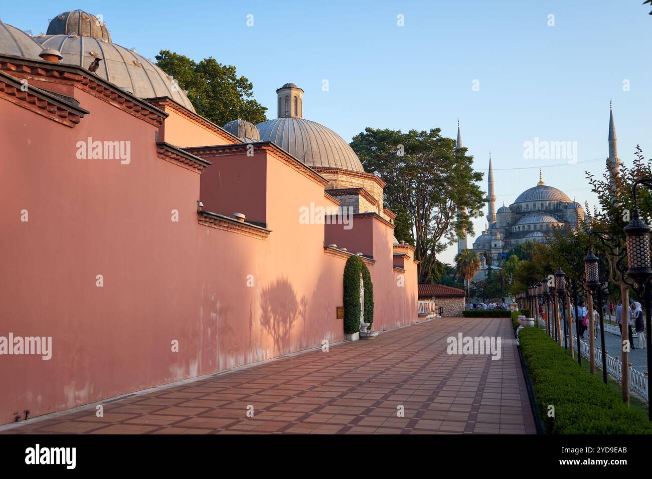 The bath of Roxelana (Ayasofya Hurrem Sultan Hamami). Istanbul. Turkey ...