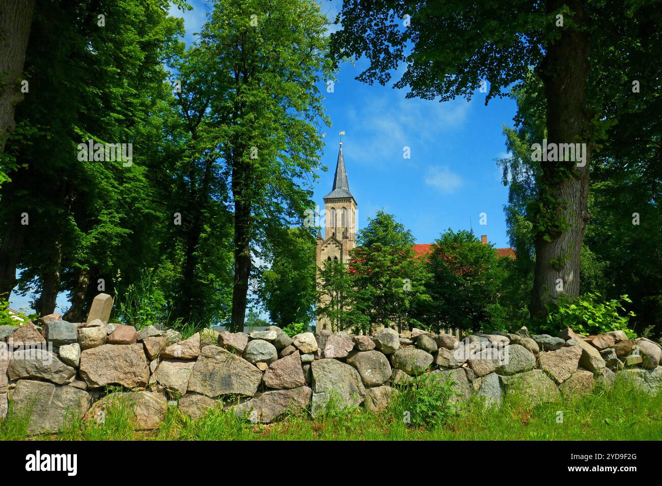 St. Mary's Church in Selmsdorf, Germany Stock Photo - Alamy