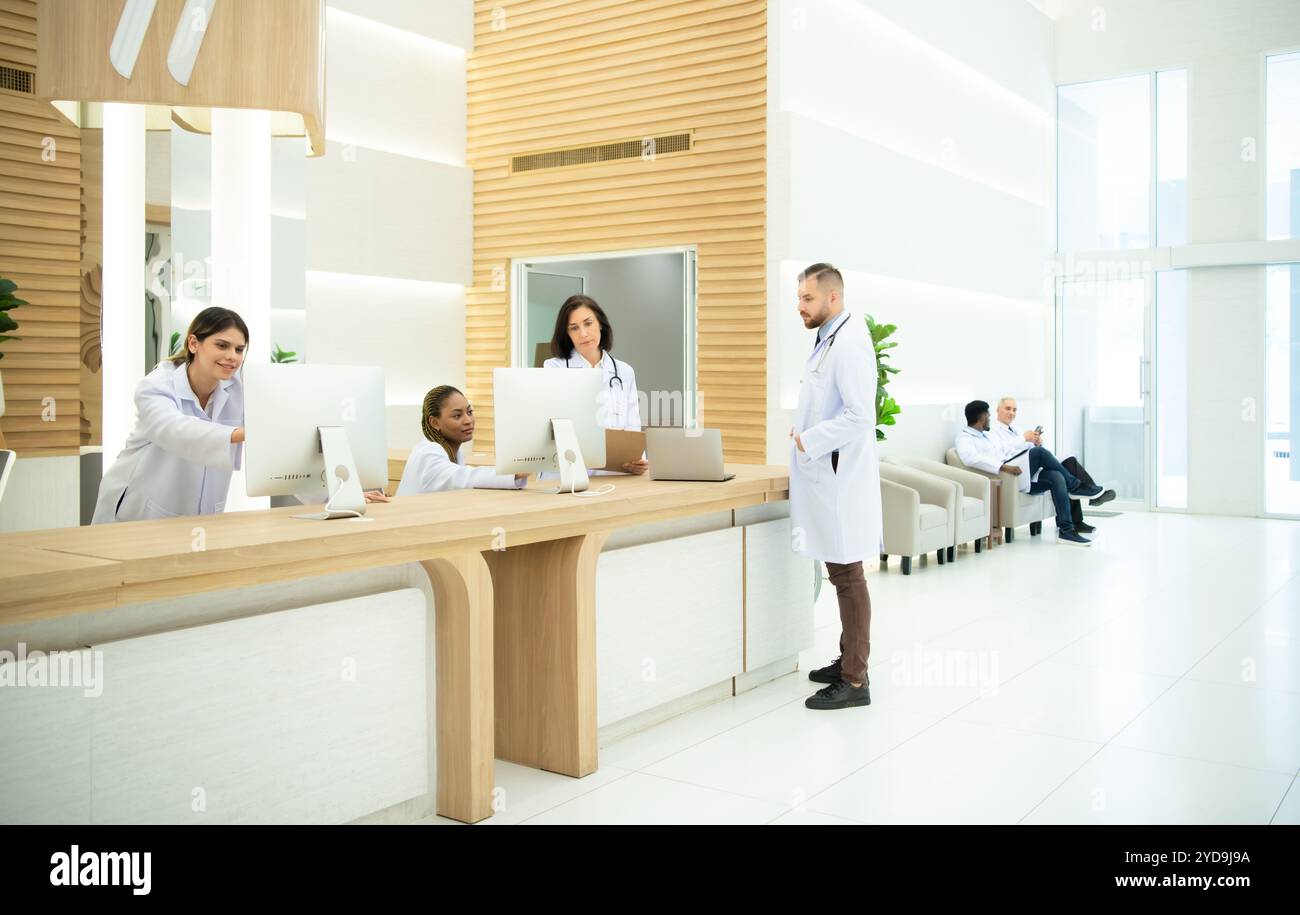 The hospital's medical ensemble will sit and converse, exchange ideas ...