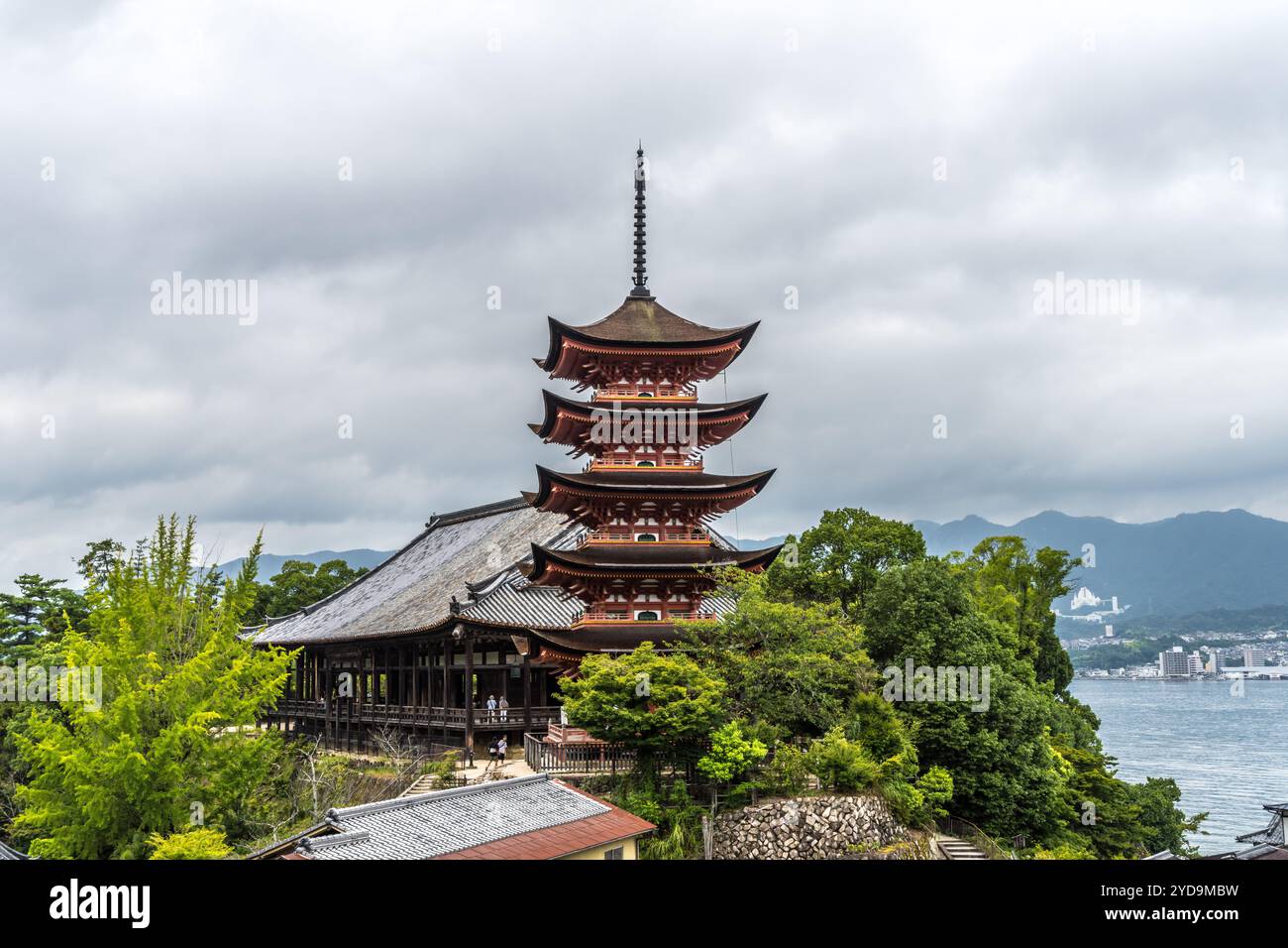 Hiroshima, Japan - August 20, 2024 : General view of Five-Storied ...