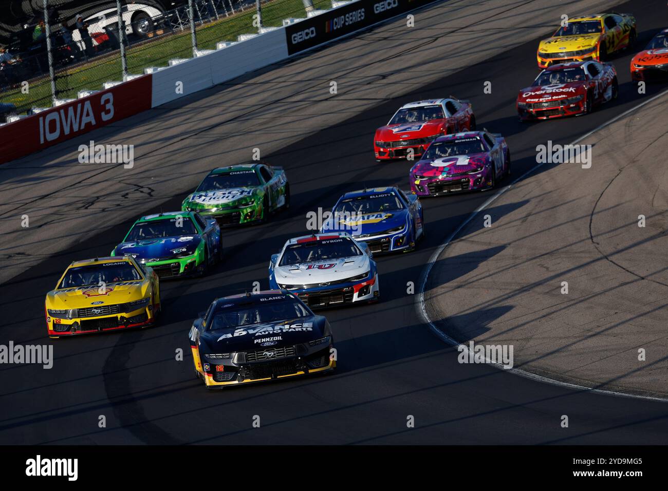 NASCAR Cup Series: June 16 Iowa Corn 350 Powered by Ethanol Stock Photo ...