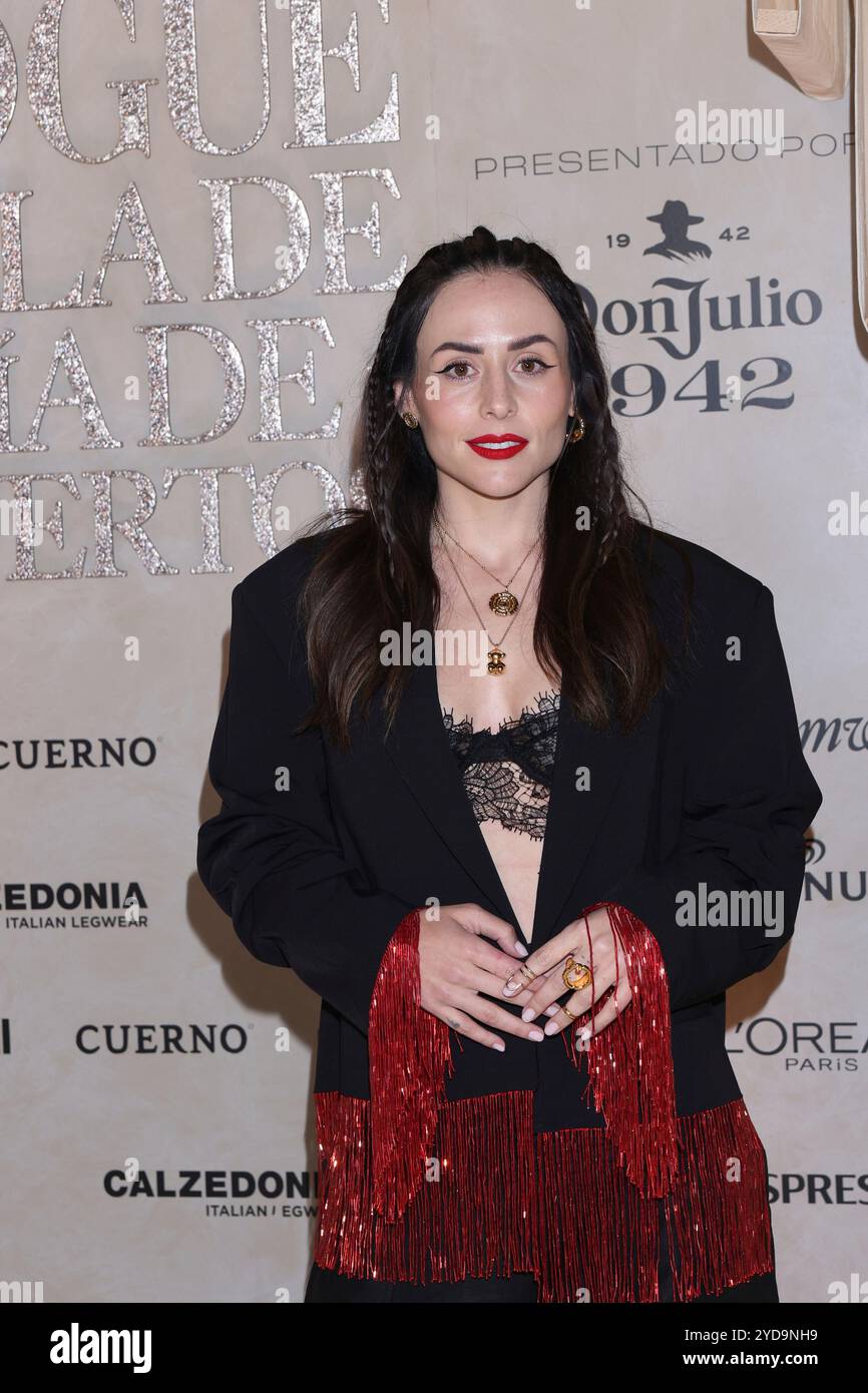 Mexico City, Mexico. 24th Oct, 2024. Zuria Vega attends the red carpet ...