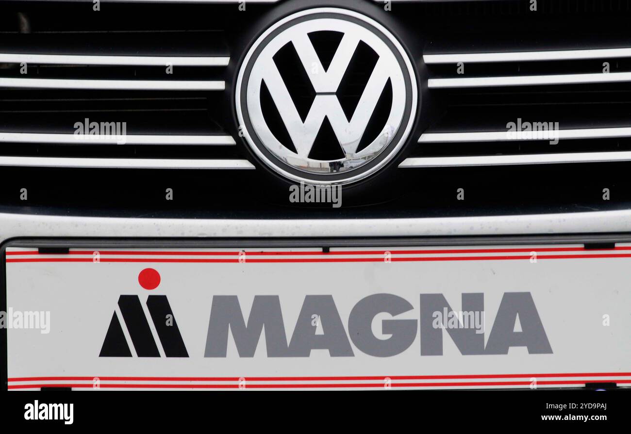 Magna the car production manufacturer Stock Photo - Alamy