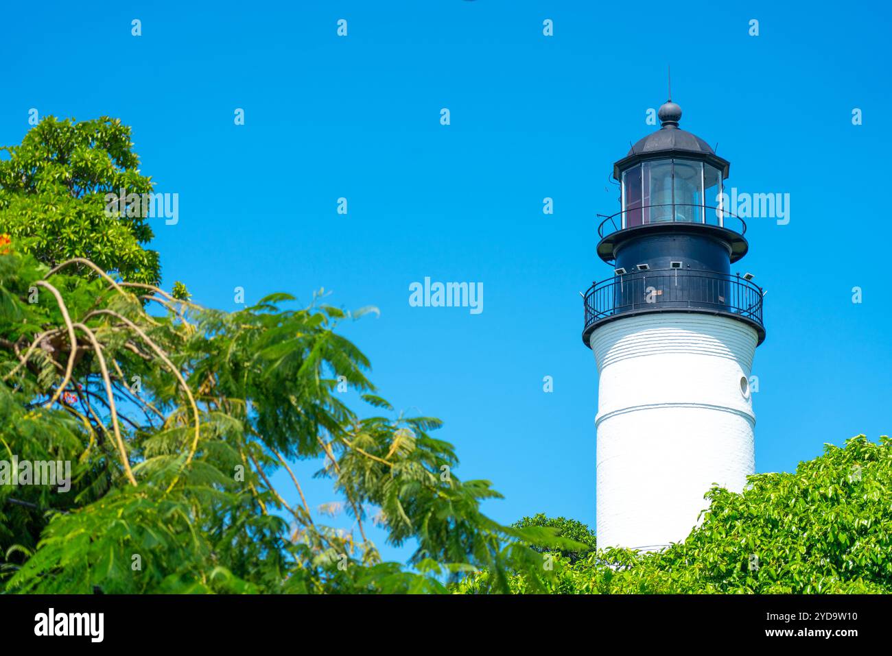 Key West Lighthouse, Florida USA Stock Photo - Alamy