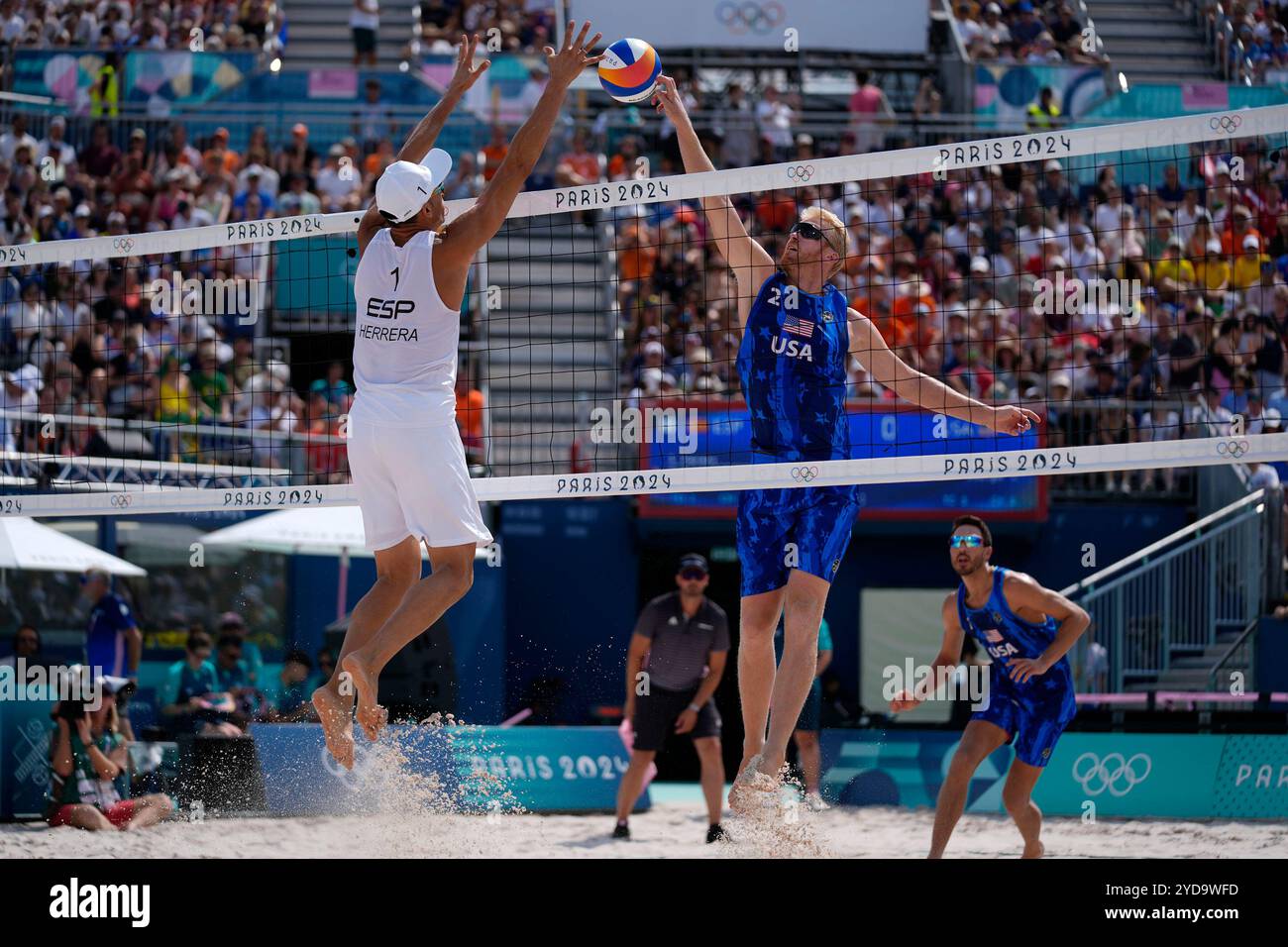 FILE - United States' Chase Budinger, center right, shoots against ...