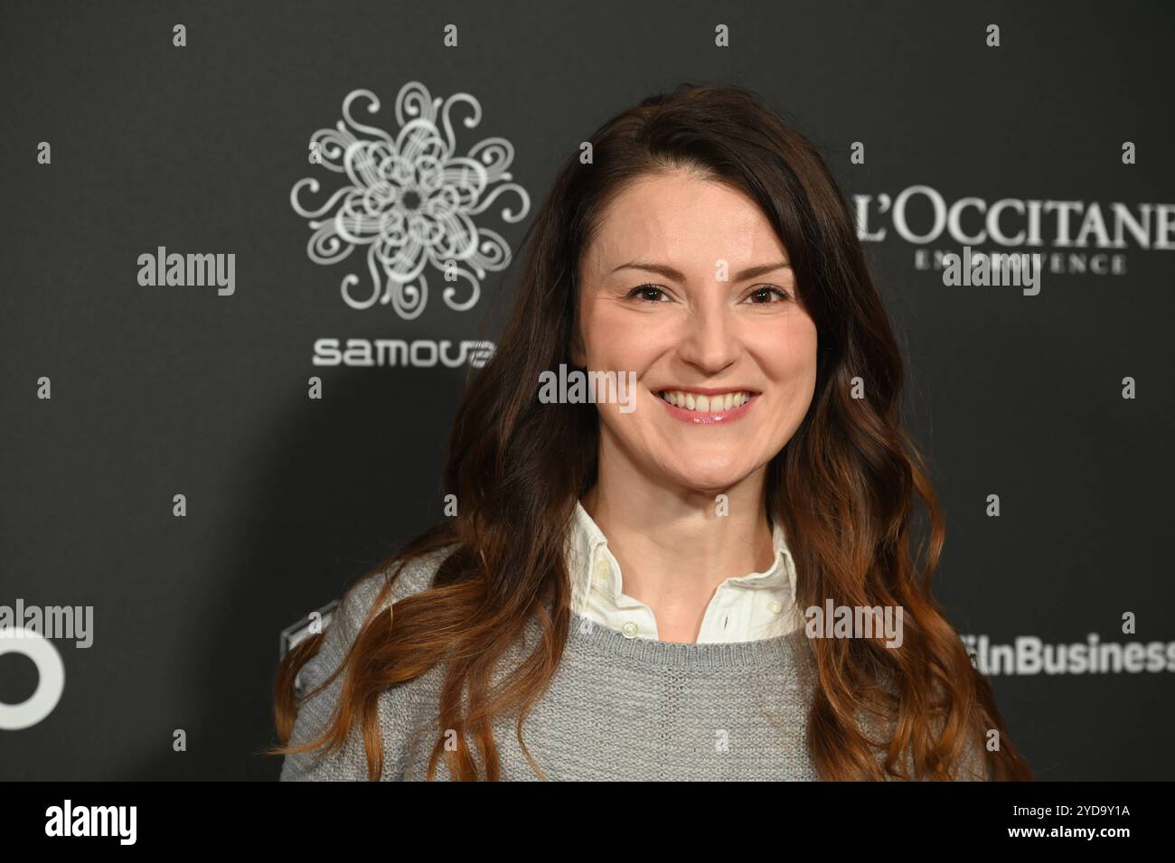 Schauspielerin Anna Maria Böhm posiert vor der Verleihung der Film ...