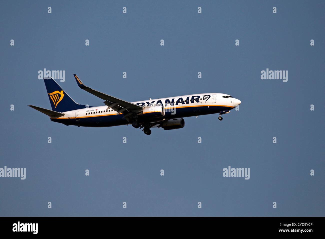 9H-QAM Boeing 737-8AS , Ryanair short-range aircraft Stock Photo - Alamy