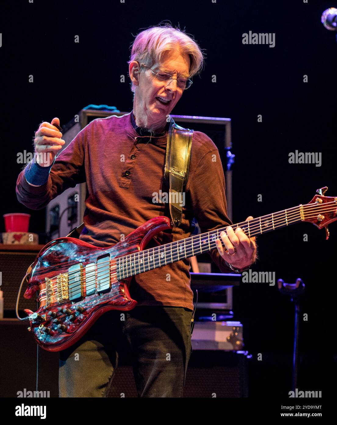 Phil Lesh photographed at The Capitol Theatre in Port Chester, NY March ...