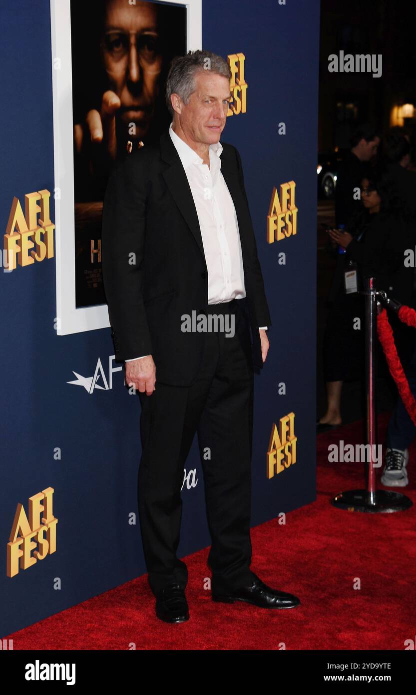 HOLLYWOOD, CALIFORNIA - OCTOBER 24: Hugh Grant attends the 2024 AFI ...