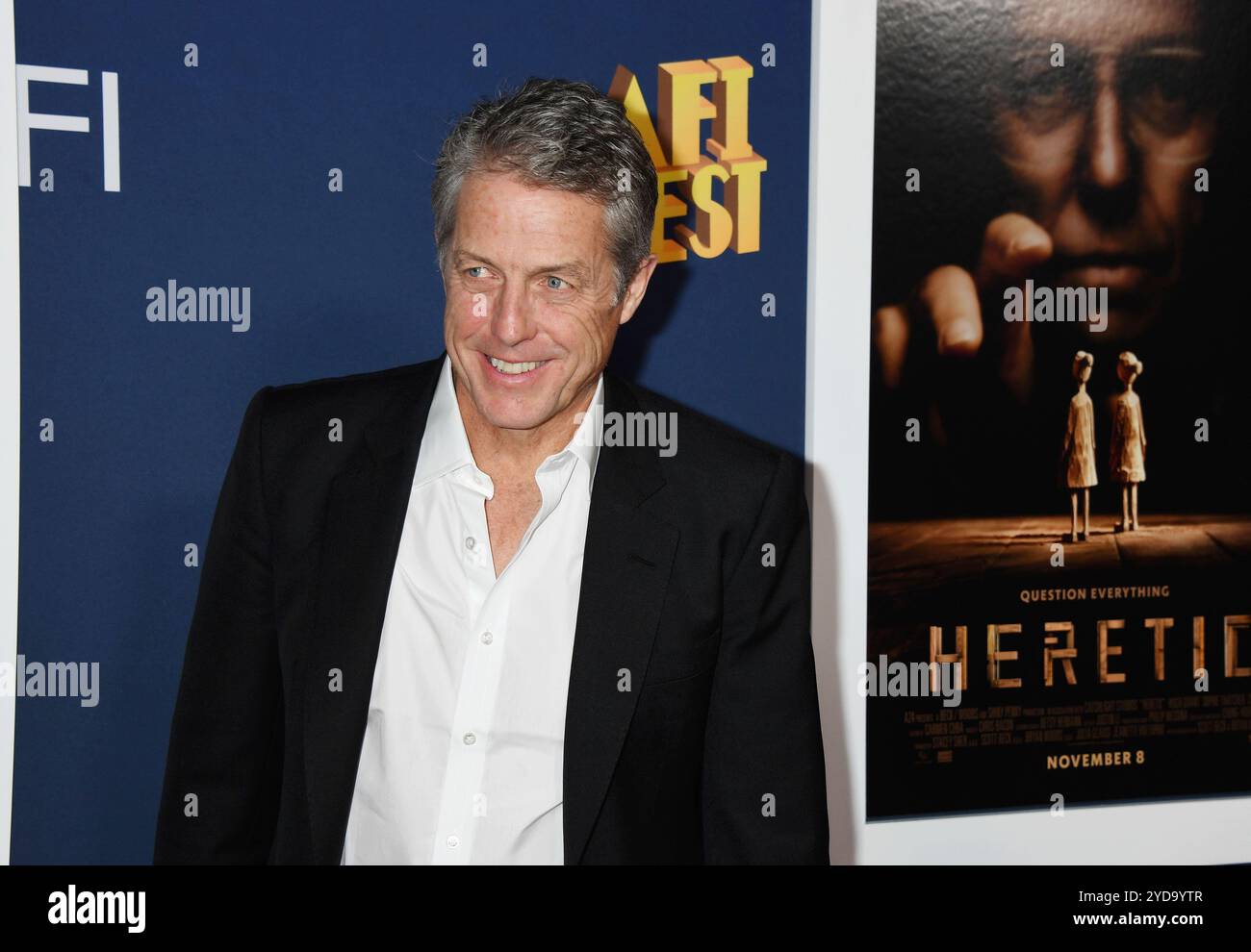 HOLLYWOOD, CALIFORNIA - OCTOBER 24: Hugh Grant attends the 2024 AFI ...