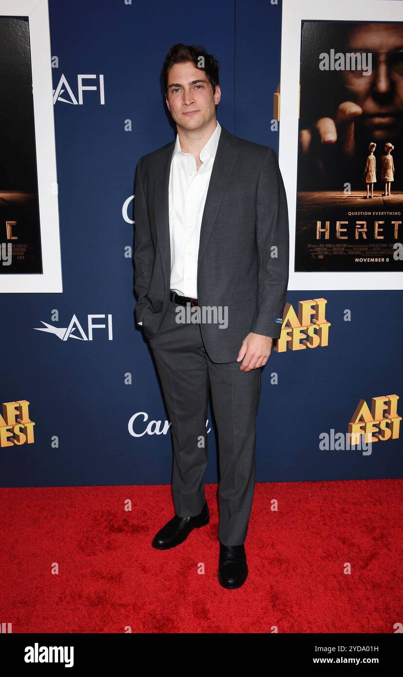 HOLLYWOOD, CALIFORNIA - OCTOBER 24: James Morosini attends the 2024 AFI ...
