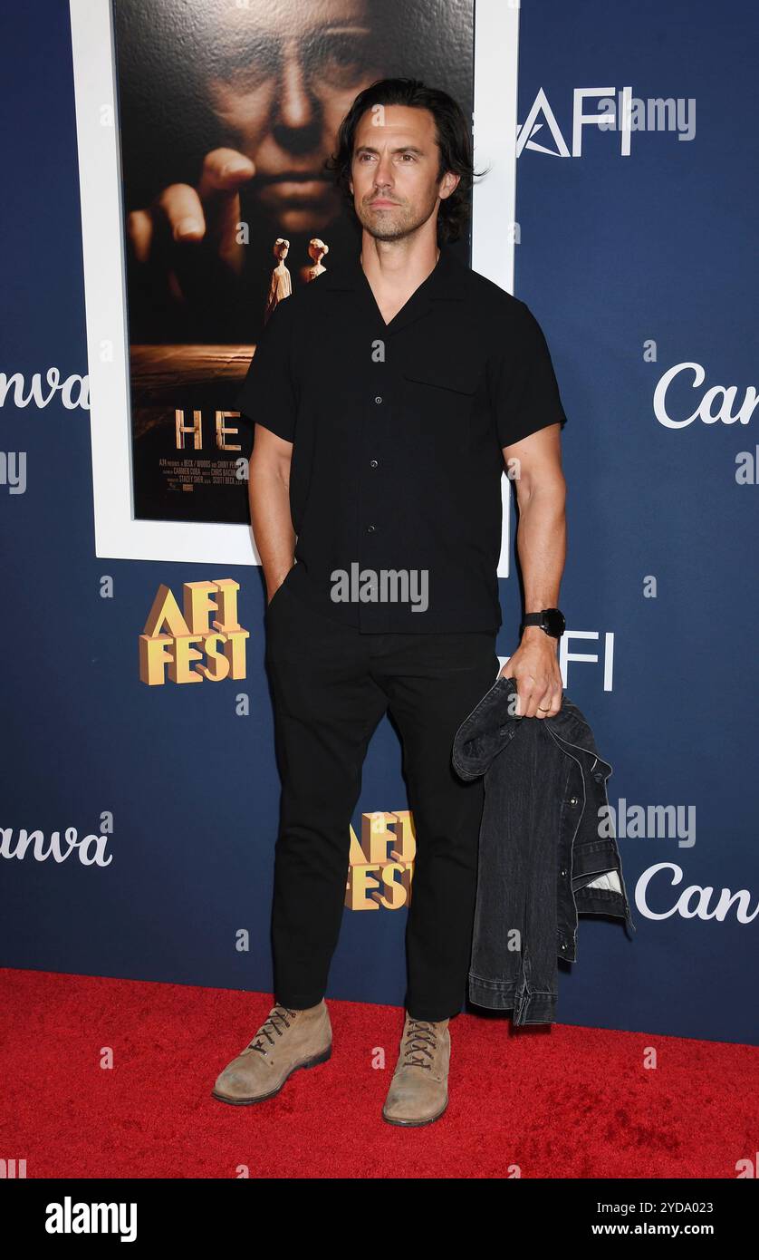 HOLLYWOOD, CALIFORNIA - OCTOBER 24: Milo Ventimiglia attends the 2024 ...