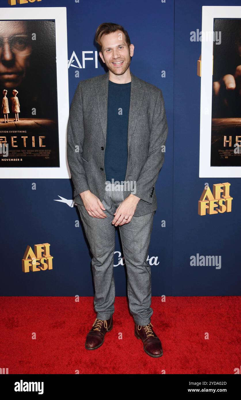 HOLLYWOOD, CALIFORNIA - OCTOBER 24: Aaron Moorhead attends the 2024 AFI ...