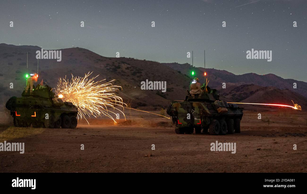 U.S. Marine Corps Light Armored Vehicles attached to Light Armored ...