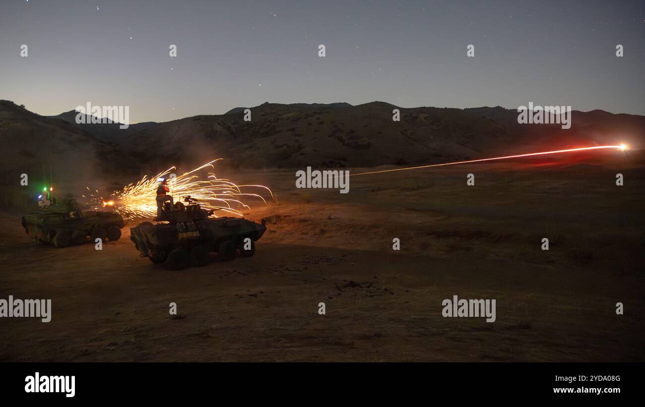 U.S. Marine Corps Light Armored Vehicles attached to Light Armored ...
