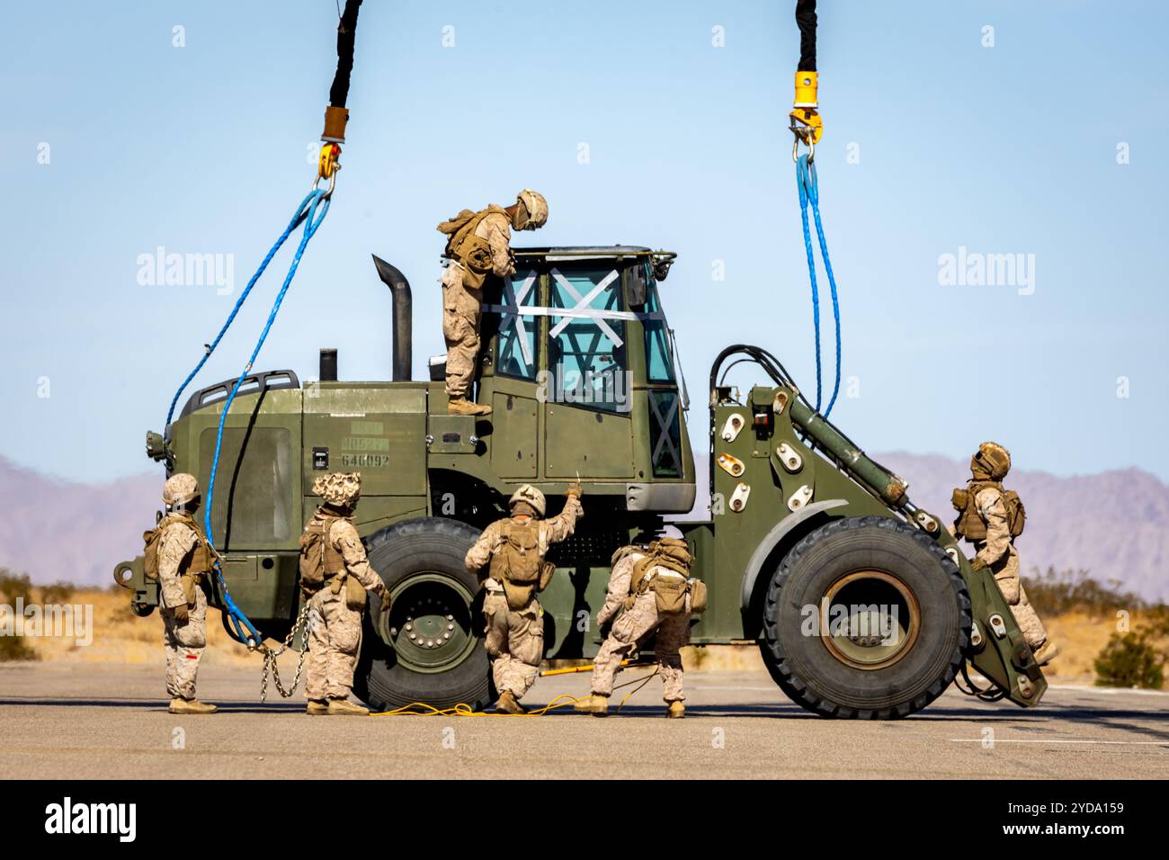 U.S. Marines with 2nd Distribution Support Battalion and Marine ...