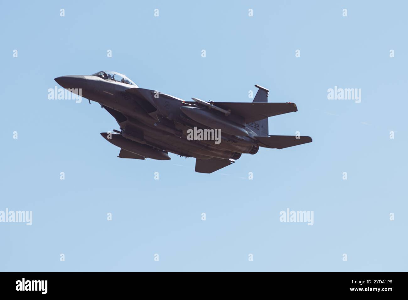 A U.S. Air Force F-15E Strike Eagle from the 4th Fighter Wing, Seymour ...