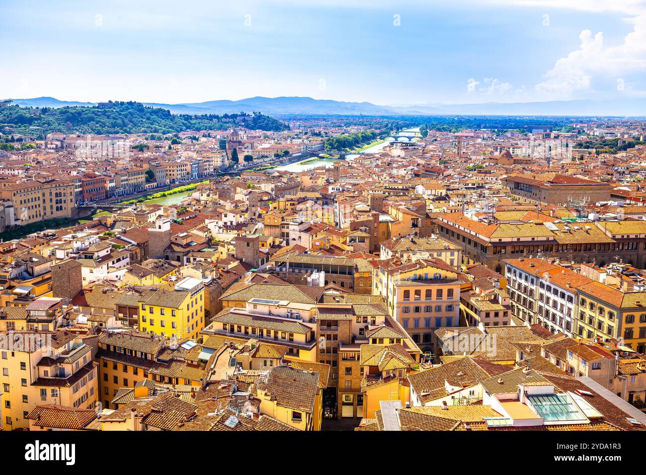 Florence rooftops and cityscape view Stock Photo - Alamy