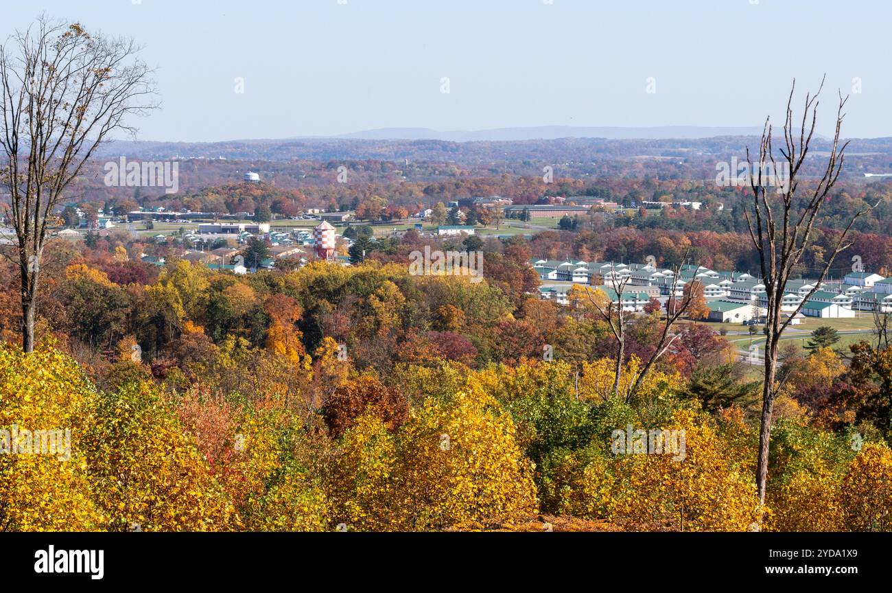 FORT INDIANTOWN GAP, Pa. – The fall foliage is brilliant across the ...