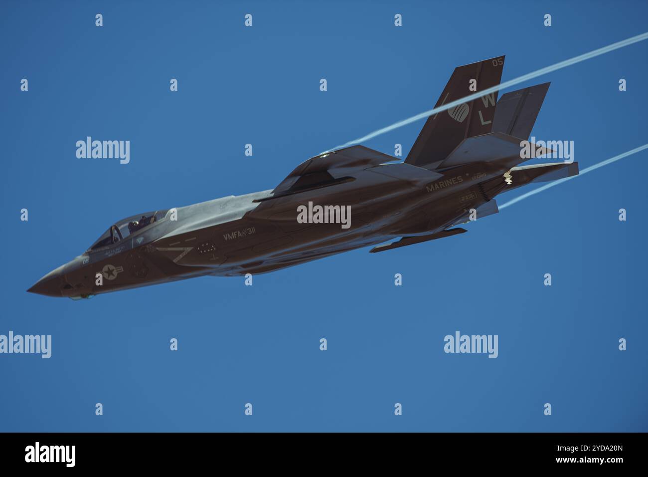 A U.S. Marine Corps F-35C Lightning II from Marine Fighter Attack ...