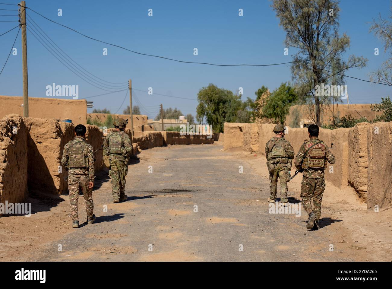 U.S. Army Soldiers from Charlie Company, 1st Battalion, 181st Infantry ...