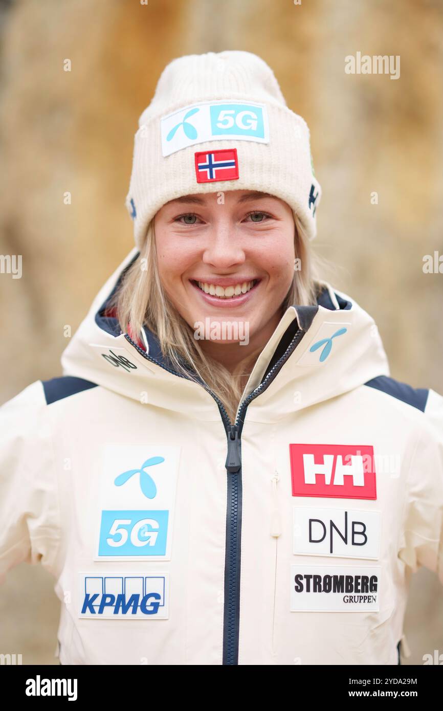Sölden, Austria 20241025. Kajsa Vickhoff Lie Women's alpine national ...