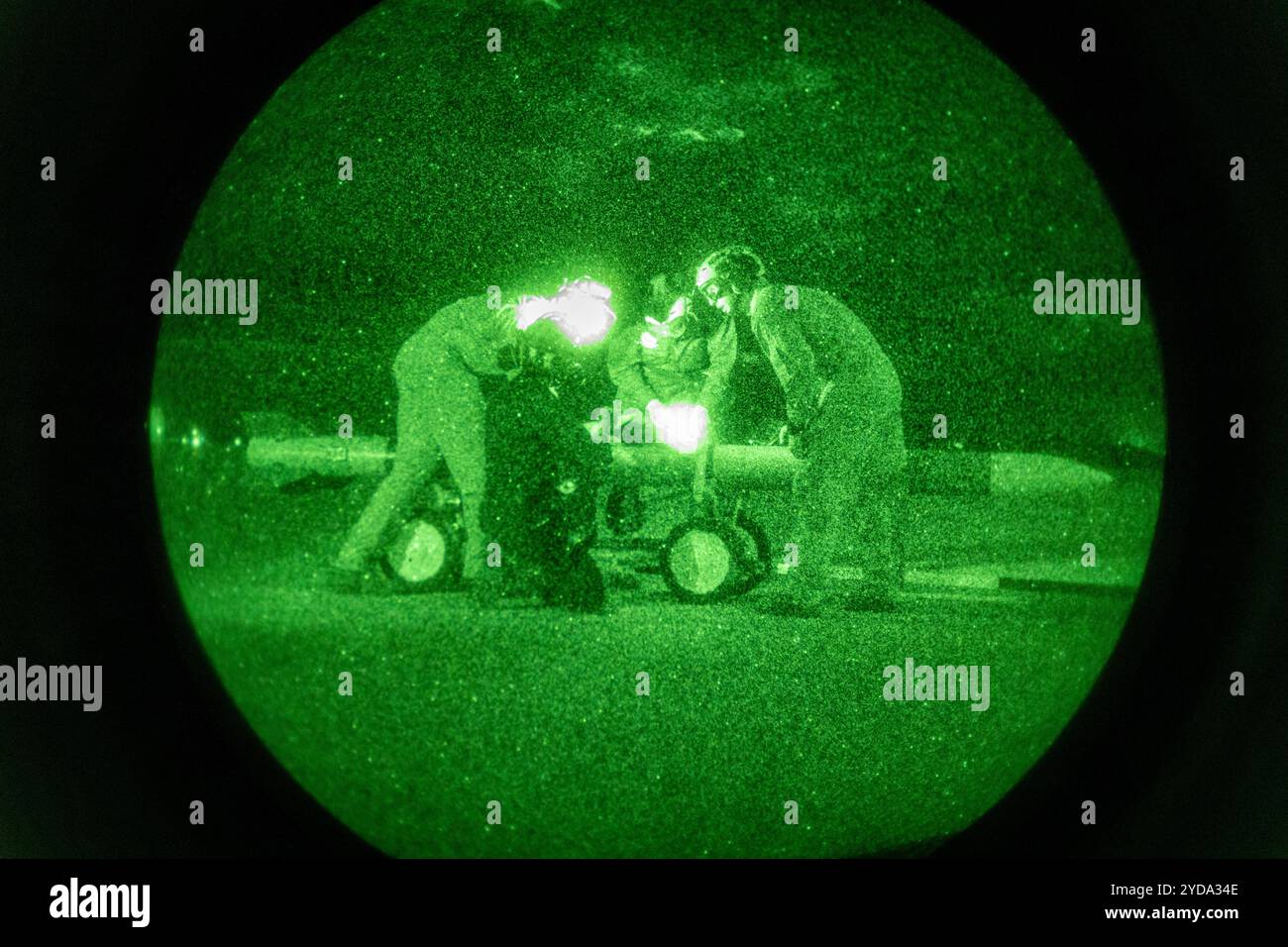 U.S. Marines assigned to Marine Aviation Weapons and Tactics Squadron ...