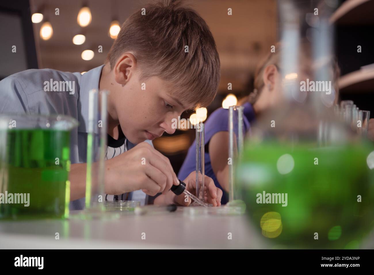 Science classroom helps students learn to observe, investigate and ...