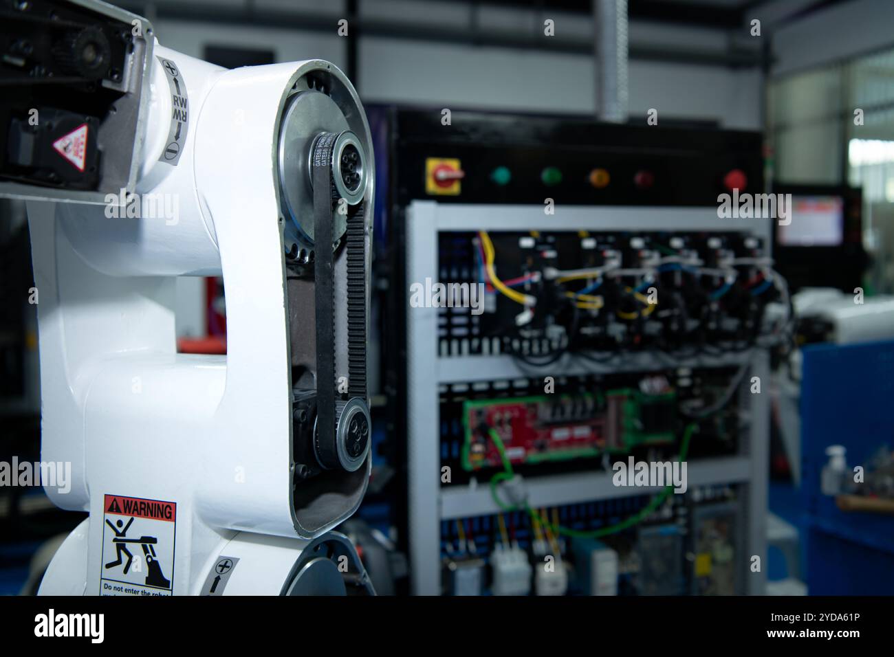 The circuit boards and sensors of a robotic hand are designed by a ...