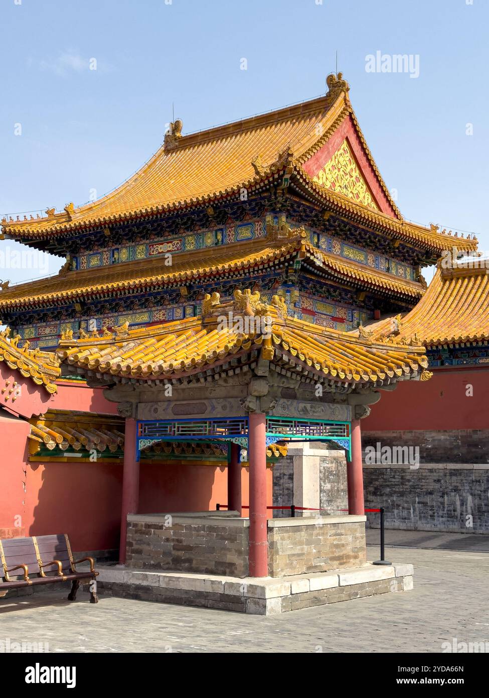 Ornate and traditional Chinese Architecture featuring beautiful ...