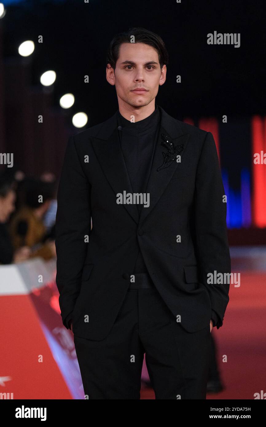 Rome, Italy. 25th Oct, 2024. Francesco Di Napoli attends the red carpet ...