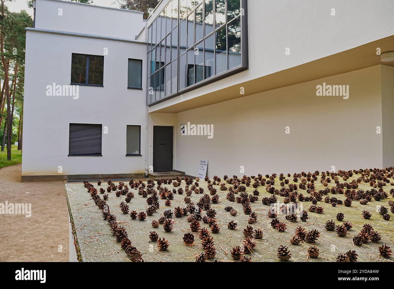 Dessau master houses by Walter Gropius, 1926 Stock Photo - Alamy
