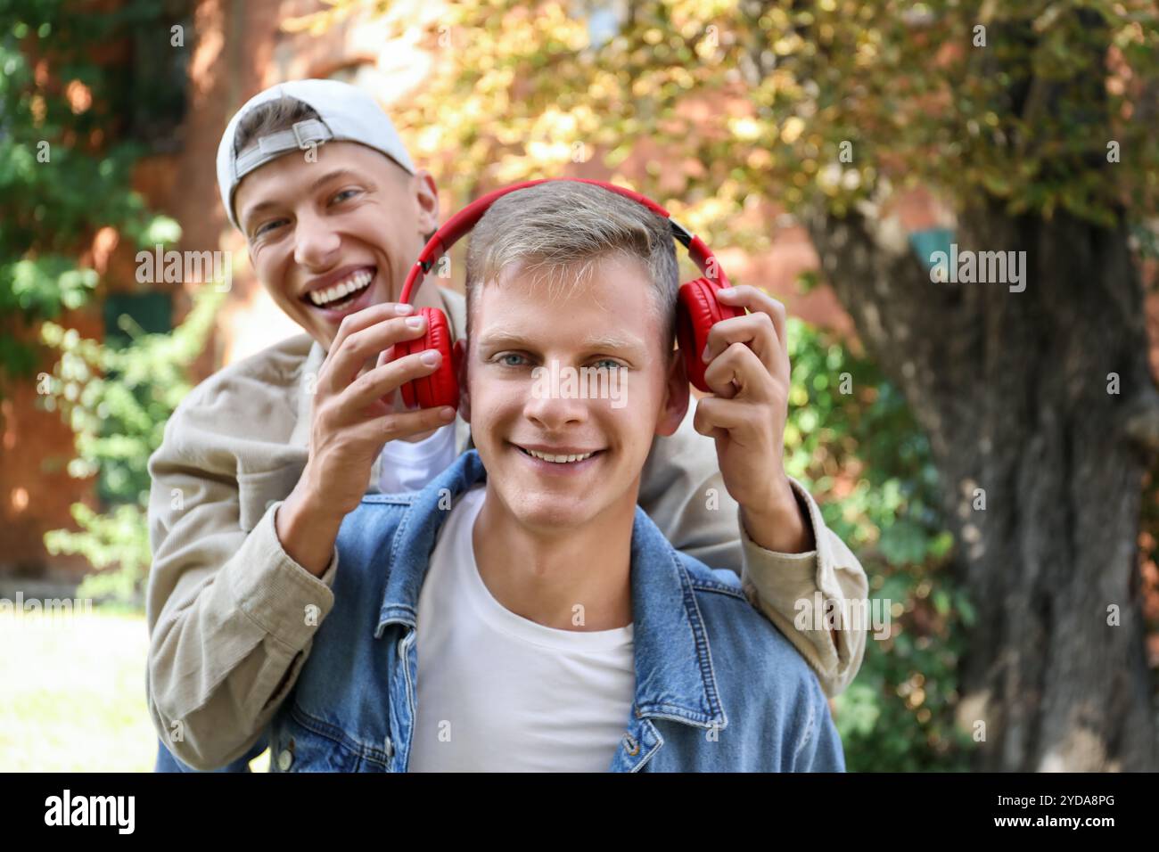 Family portrait handsome brothers hi-res stock photography and images ...