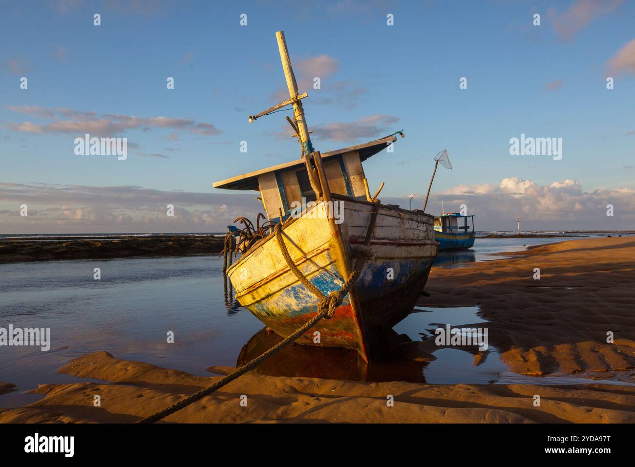 Boat in Brazil Stock Photo - Alamy