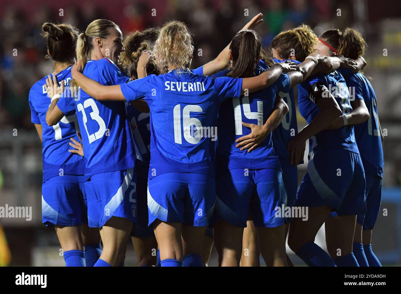 Cristiana Girelli of Italy celebrates scoring her goal during football ...