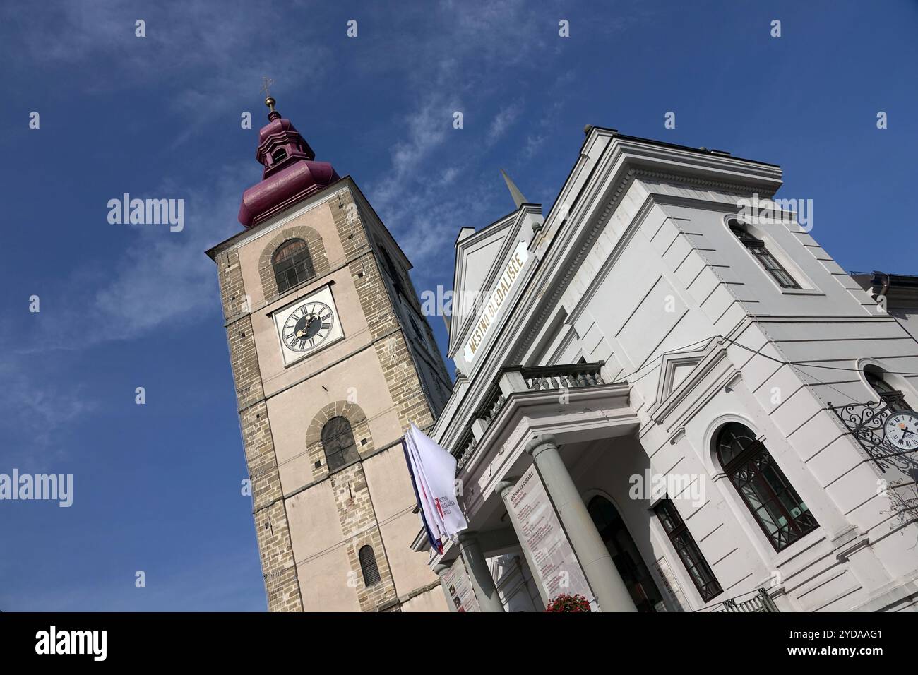 Church in Ptuj, Slovenia Stock Photo - Alamy