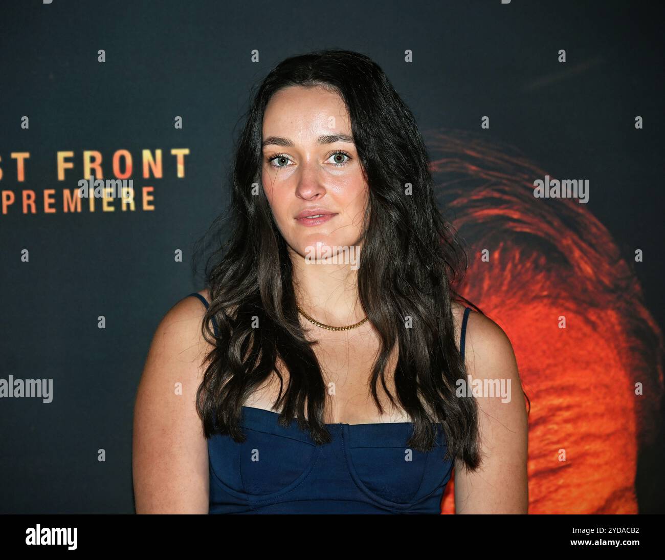 LONDON, UK. 25th Oct, 2024. Emma Dupont attends "The Last Front" UK ...