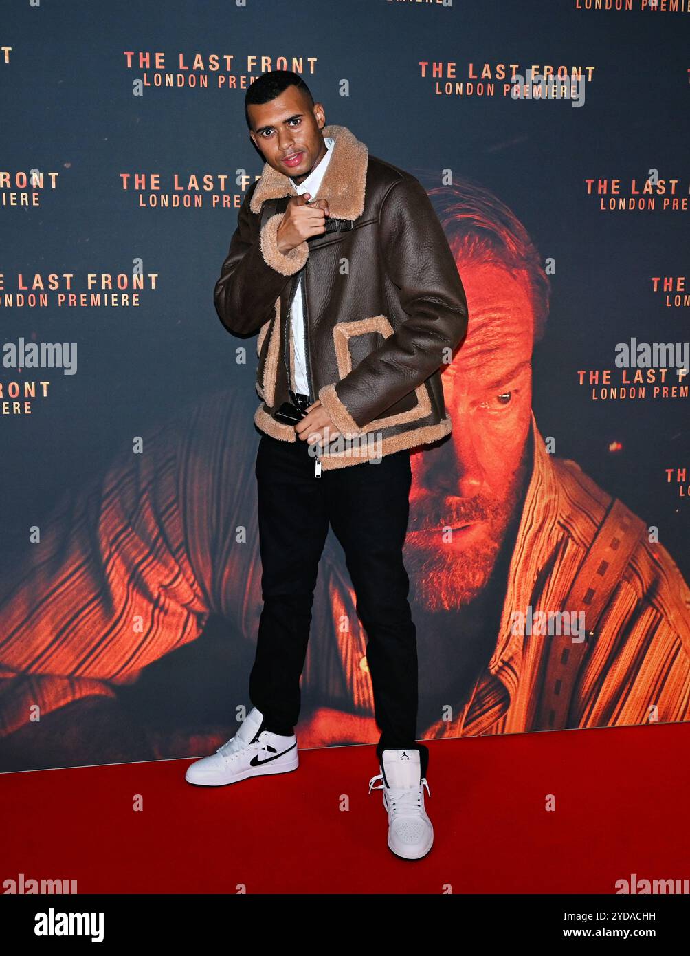 LONDON, UK. 25th Oct, 2024.Ricardo P Lloyd attends "The Last Front" UK ...