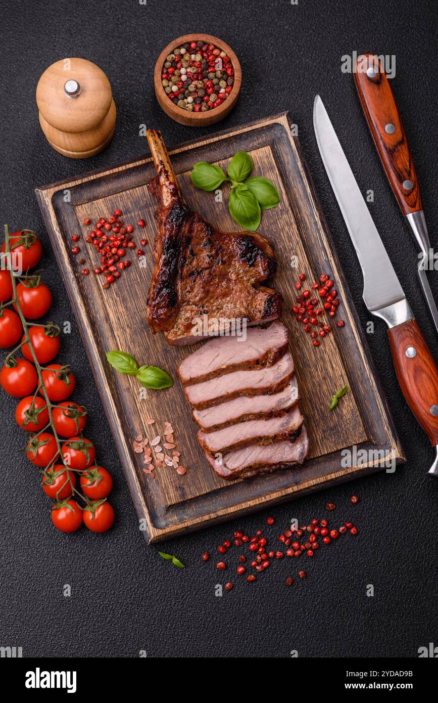 Australian bone beef steak hi-res stock photography and images - Alamy