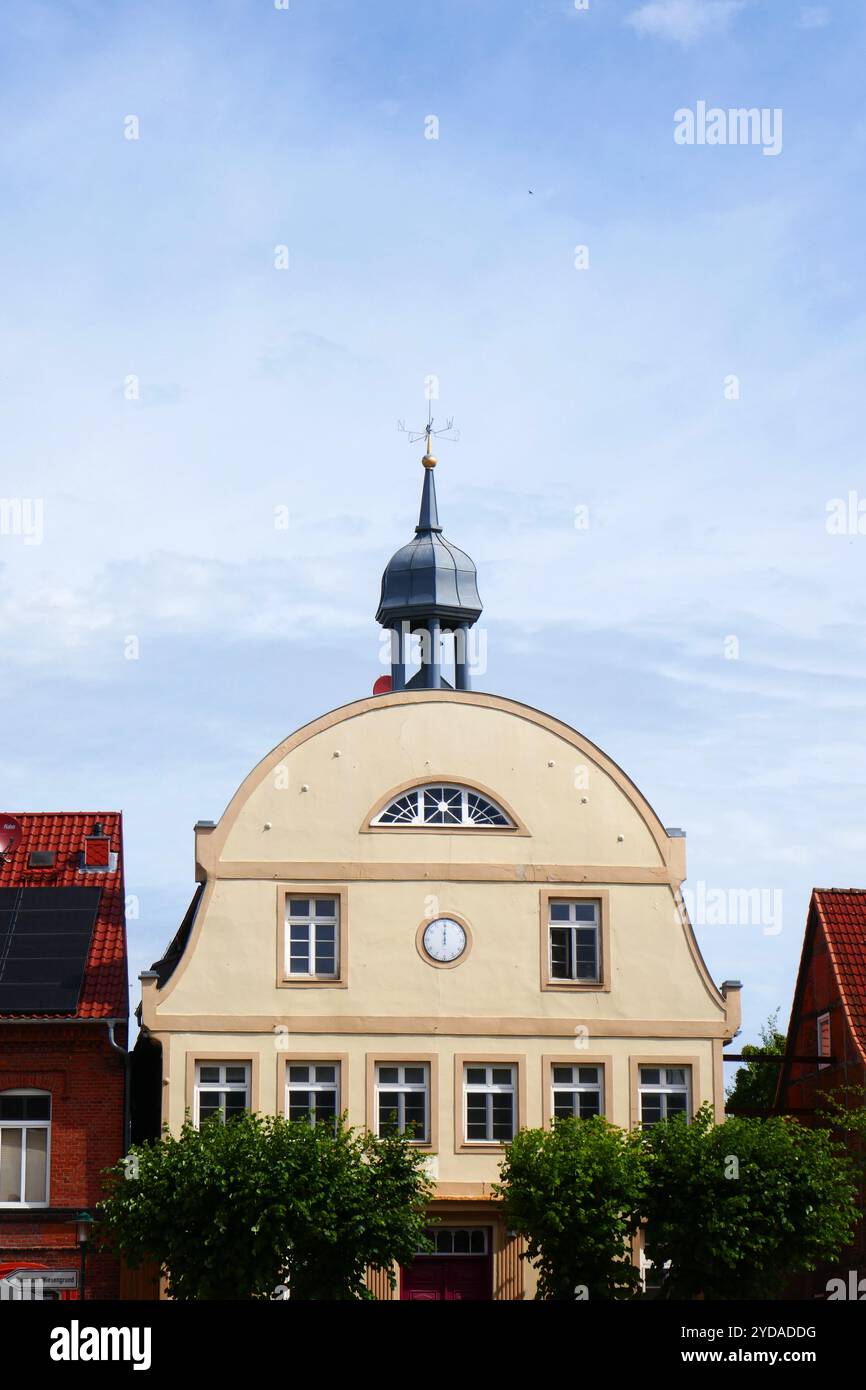 Historic town hall in Rehna, Germany Stock Photo - Alamy