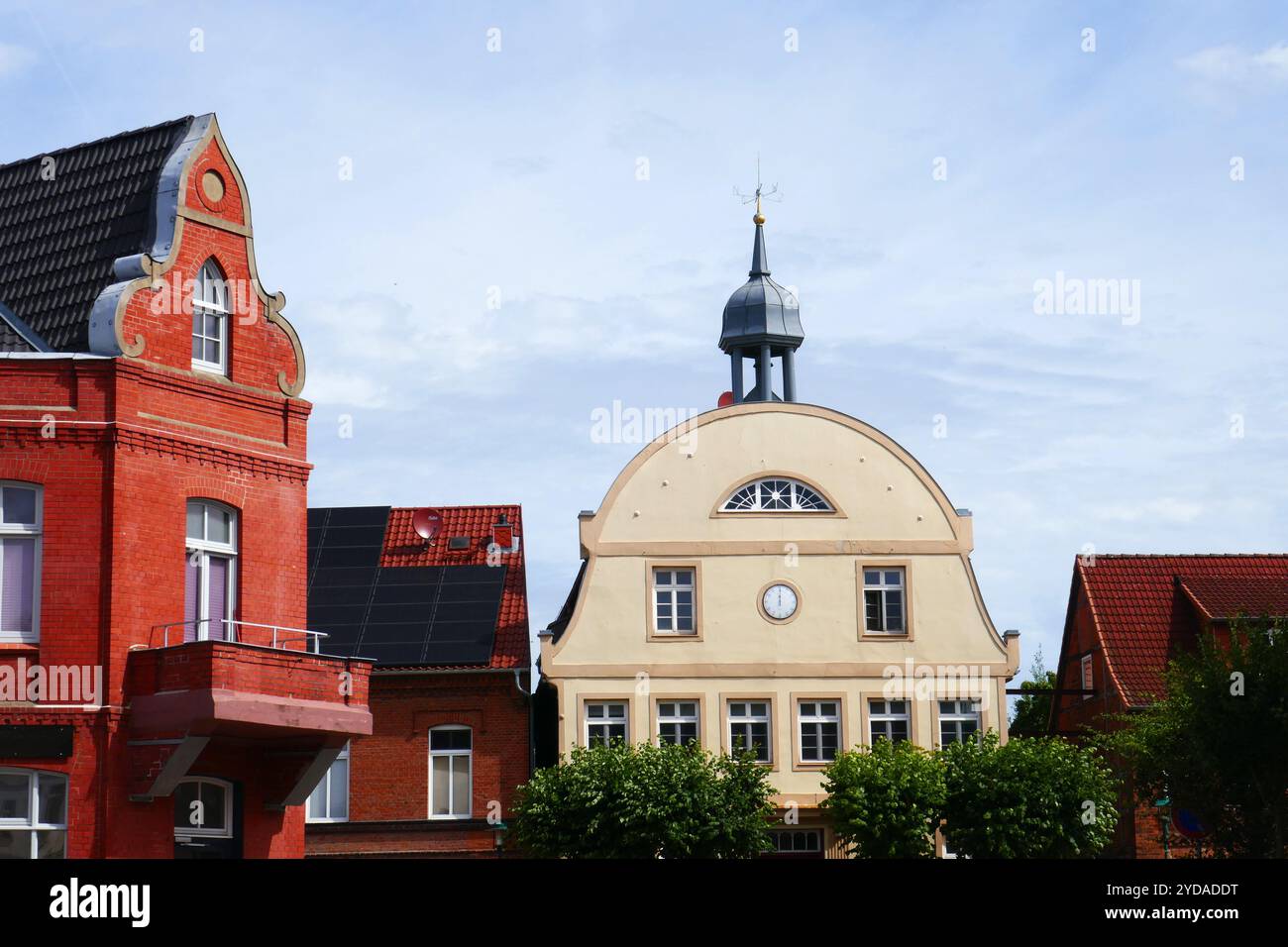 Historic town hall in Rehna, Germany Stock Photo - Alamy