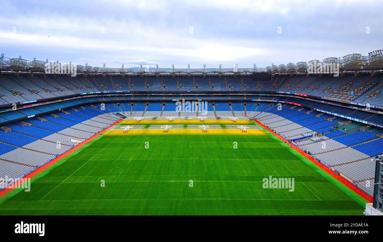 Croke Park Stadium Dublin - a stunning aerial view of a modern stadium - DUBLIN, IRELAND ...